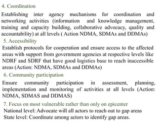 Role of non government organizations in disaster management | PPTX