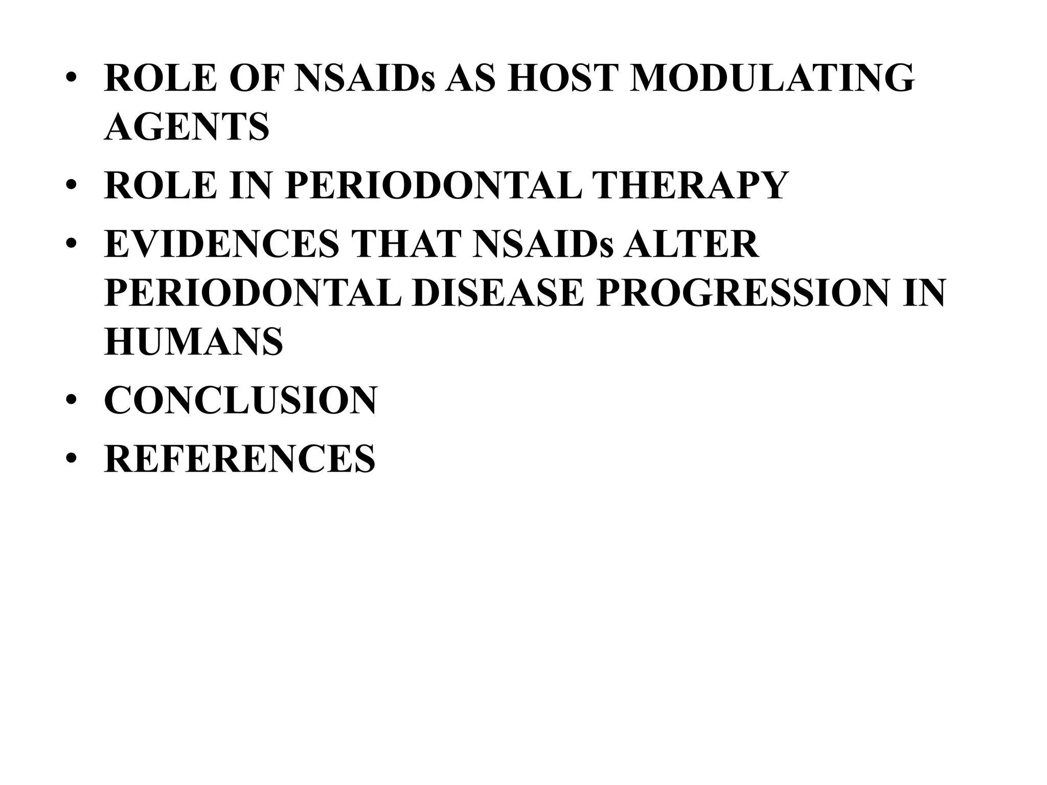 Role of nsai ds in periodontal therapy | PPTX | Dental Health ...