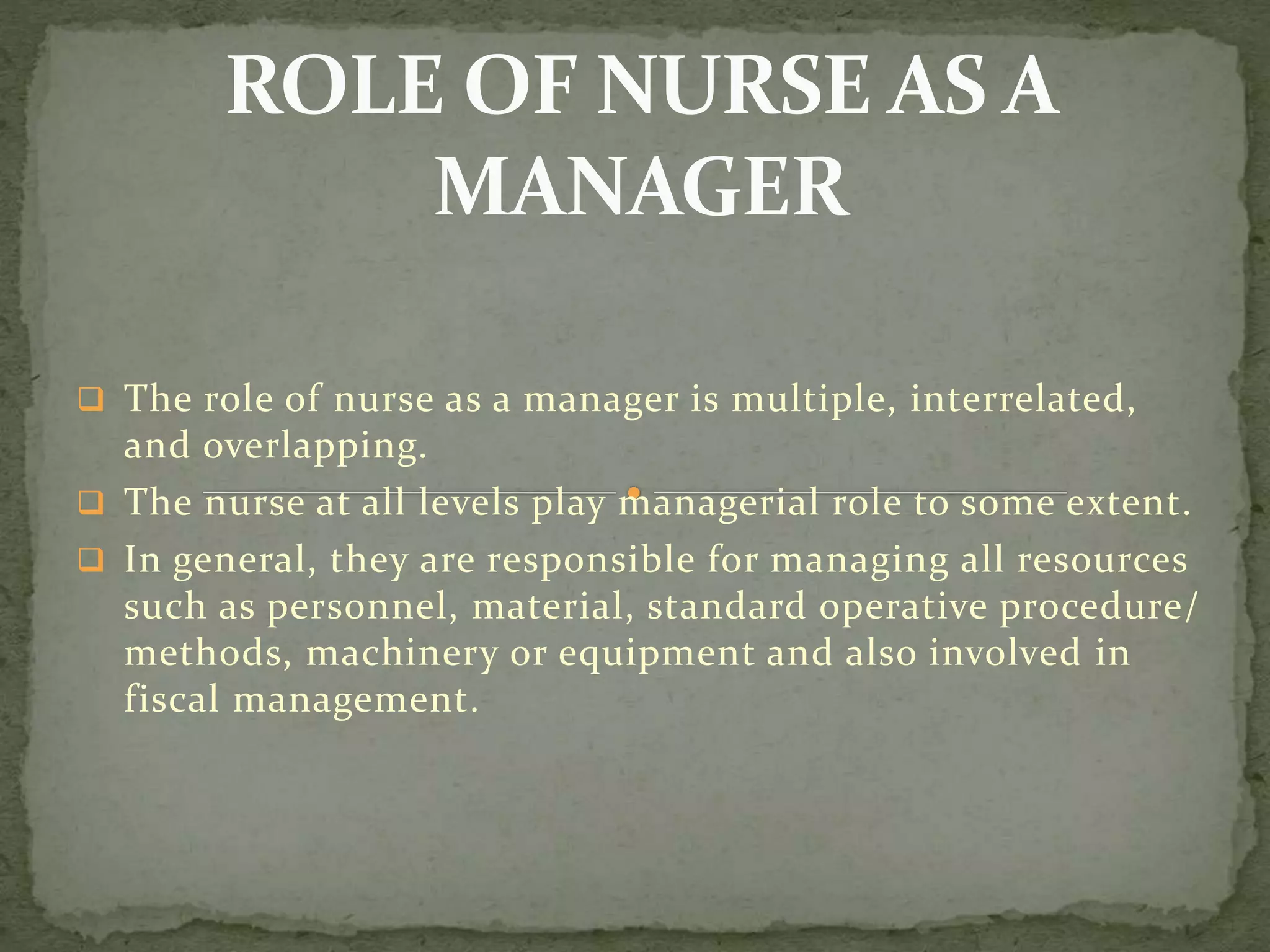 Role of Nurse as a Manager.pptx