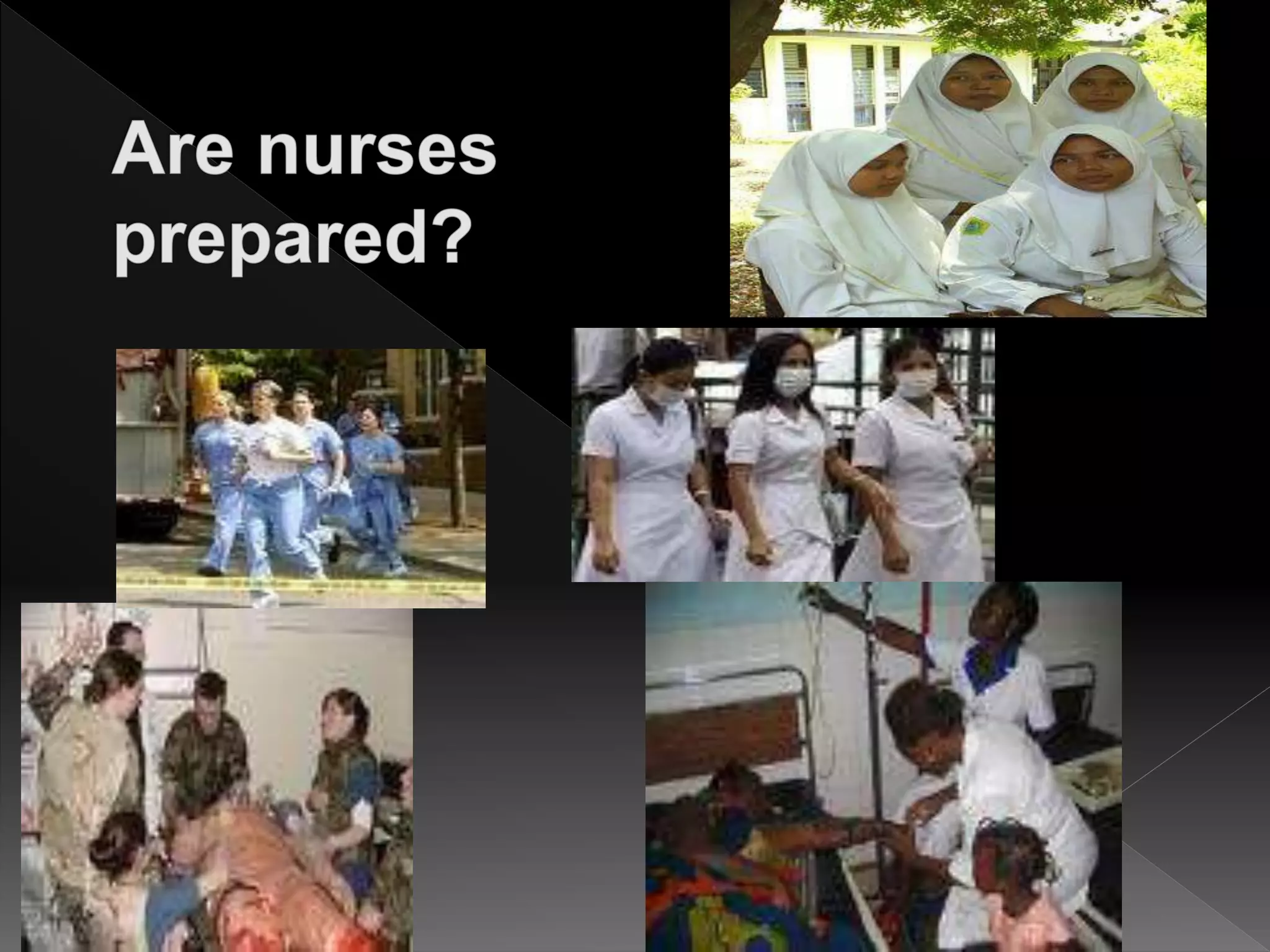 Role of nurse in disaster preparedness Prof. Dr. Maheswari Ganesan | PPT