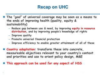 Role of nurses and midwives in UHC | PDF