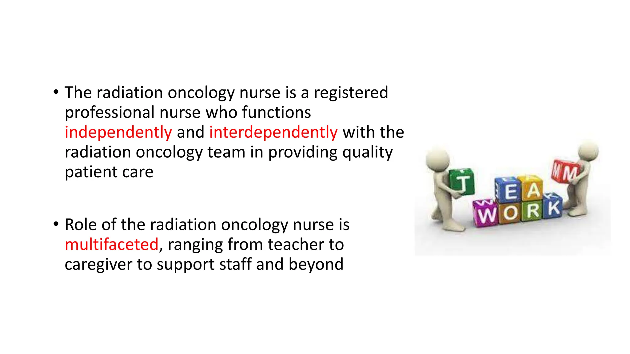 Role of Nurses in a Radiotherapy Unit.pptx