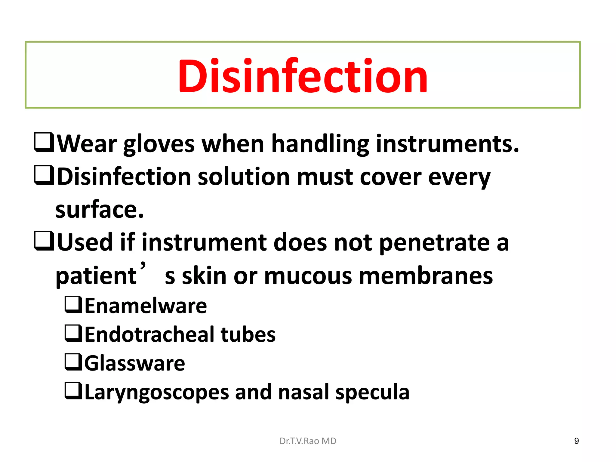 Basic Role of Nursing in Infection Prevention | PPTX