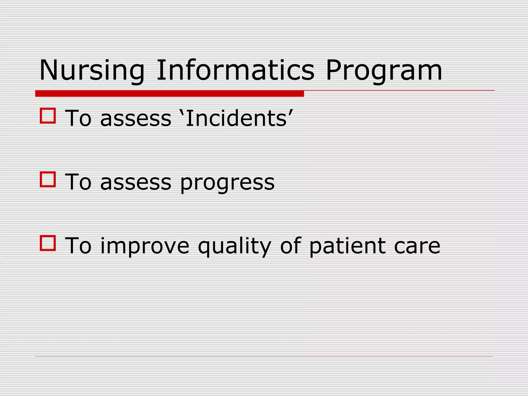 Role of nursing informatics (1) | PPT