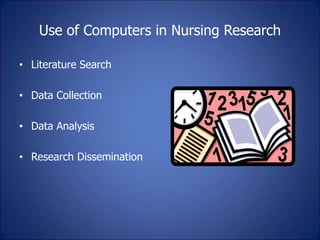 Role of nursing informatics in hospital information system | PPT