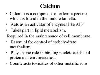 Role of nutrient for medicinal and aromatic plants | PPTX | Nutrition ...