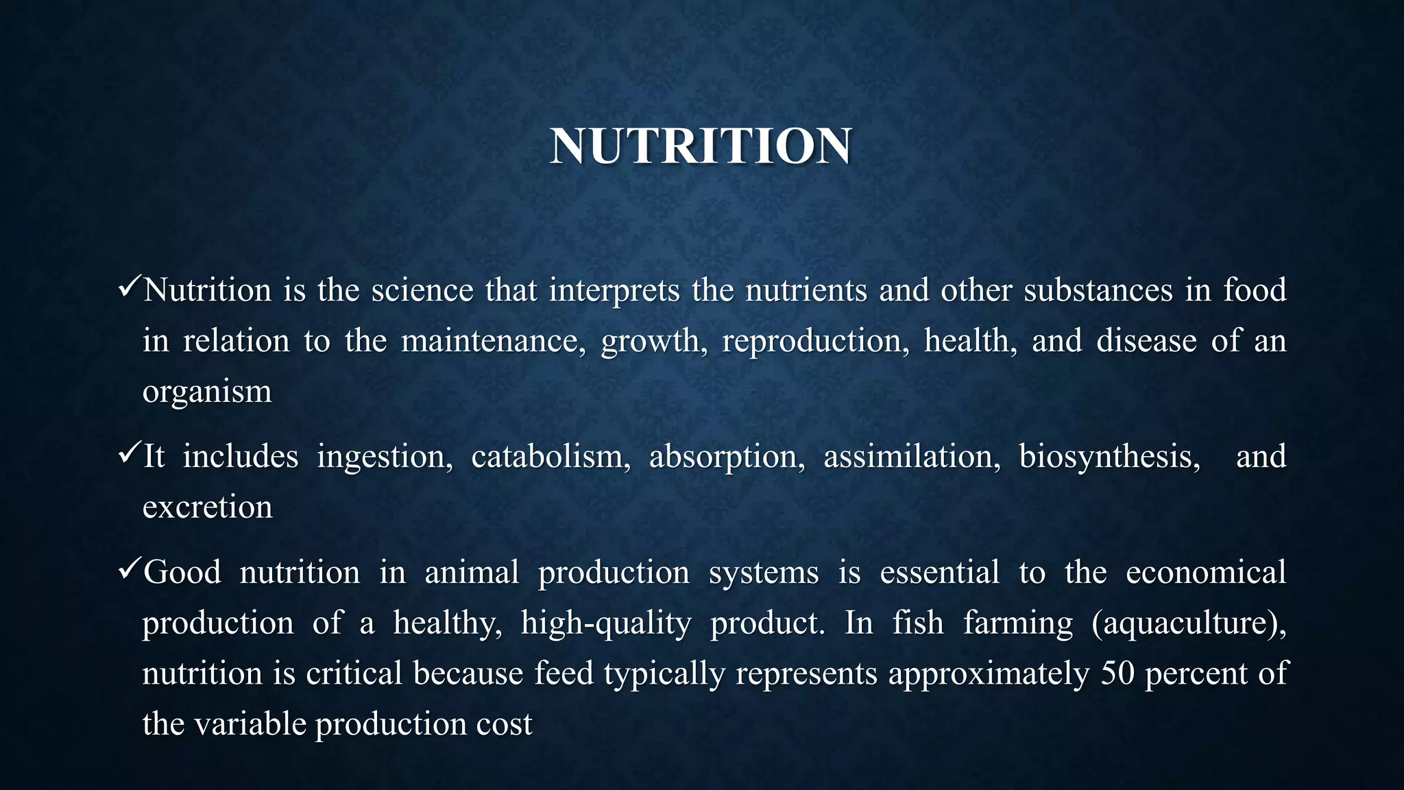Role of Nutrients And their Deficiency in Fish.pptx