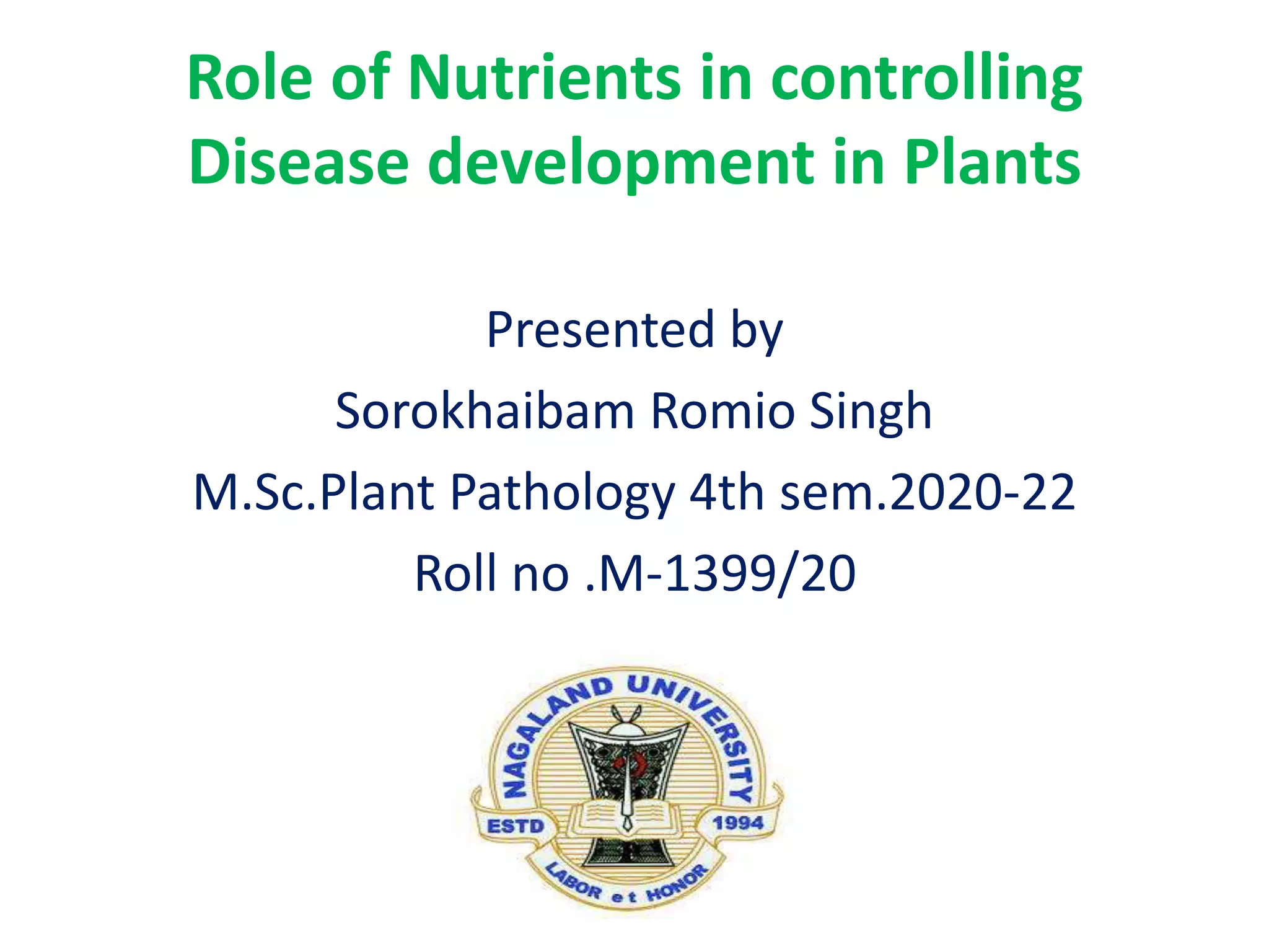 Role of nutrients in controlling diseases development in.pptx