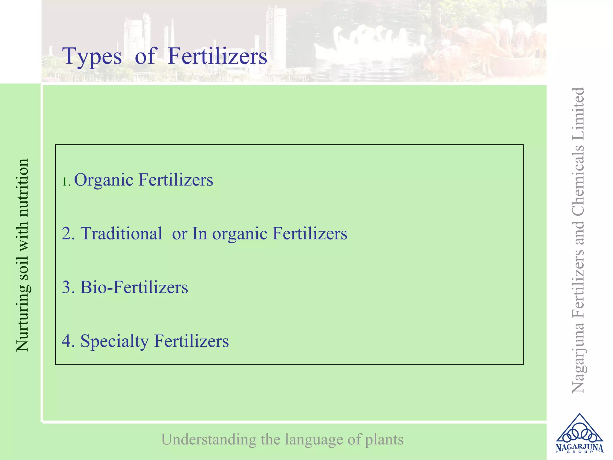 Role of nutrition in farm management a review by nagarjuna fertilizers ...