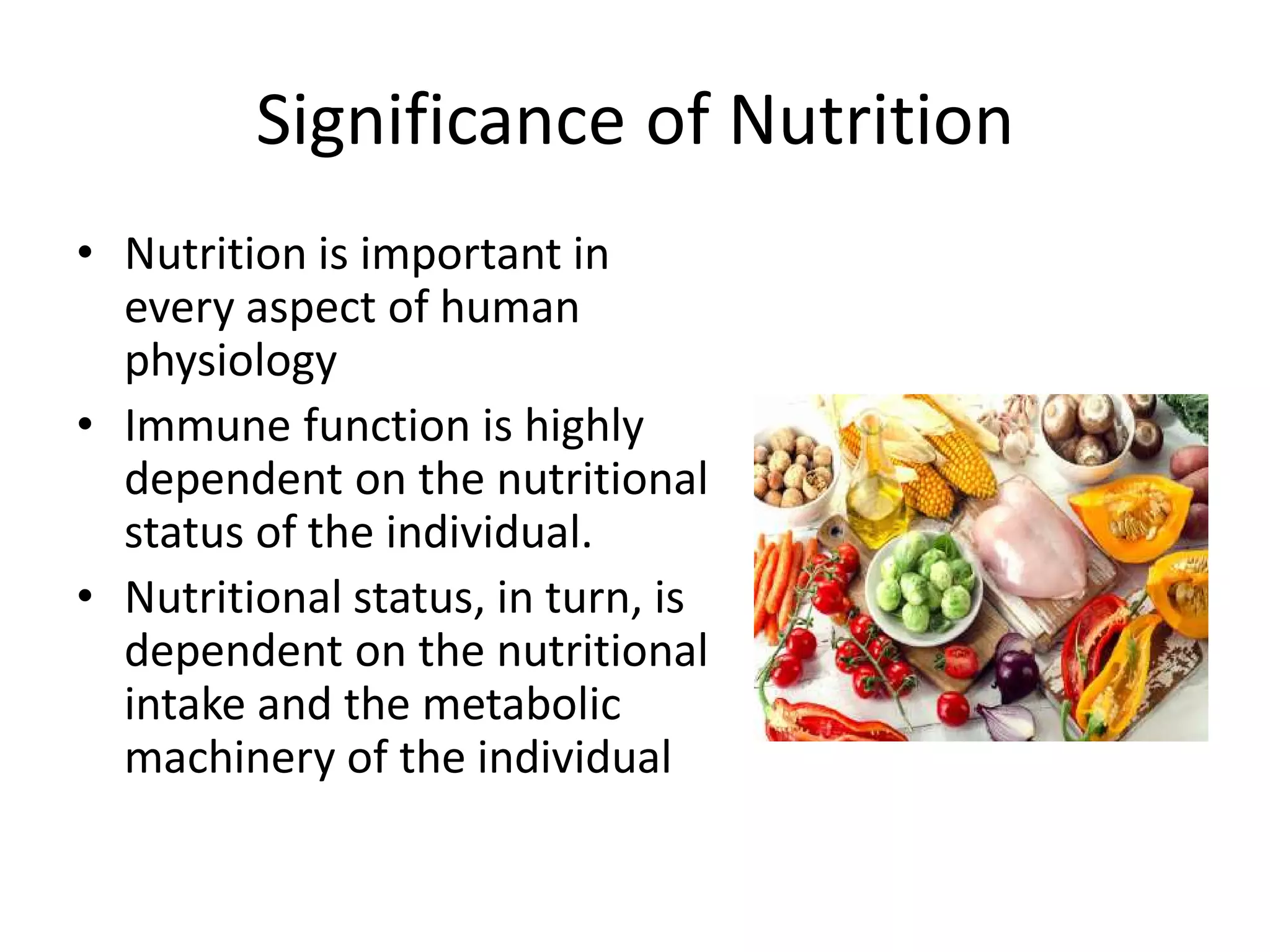 Nutrition in immune system | PDF