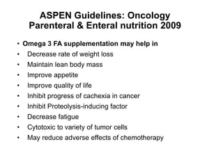 Role of nutrition in radiotherapy | PPTX