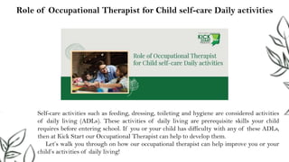 Role Of Occuptional Therapy | PPT