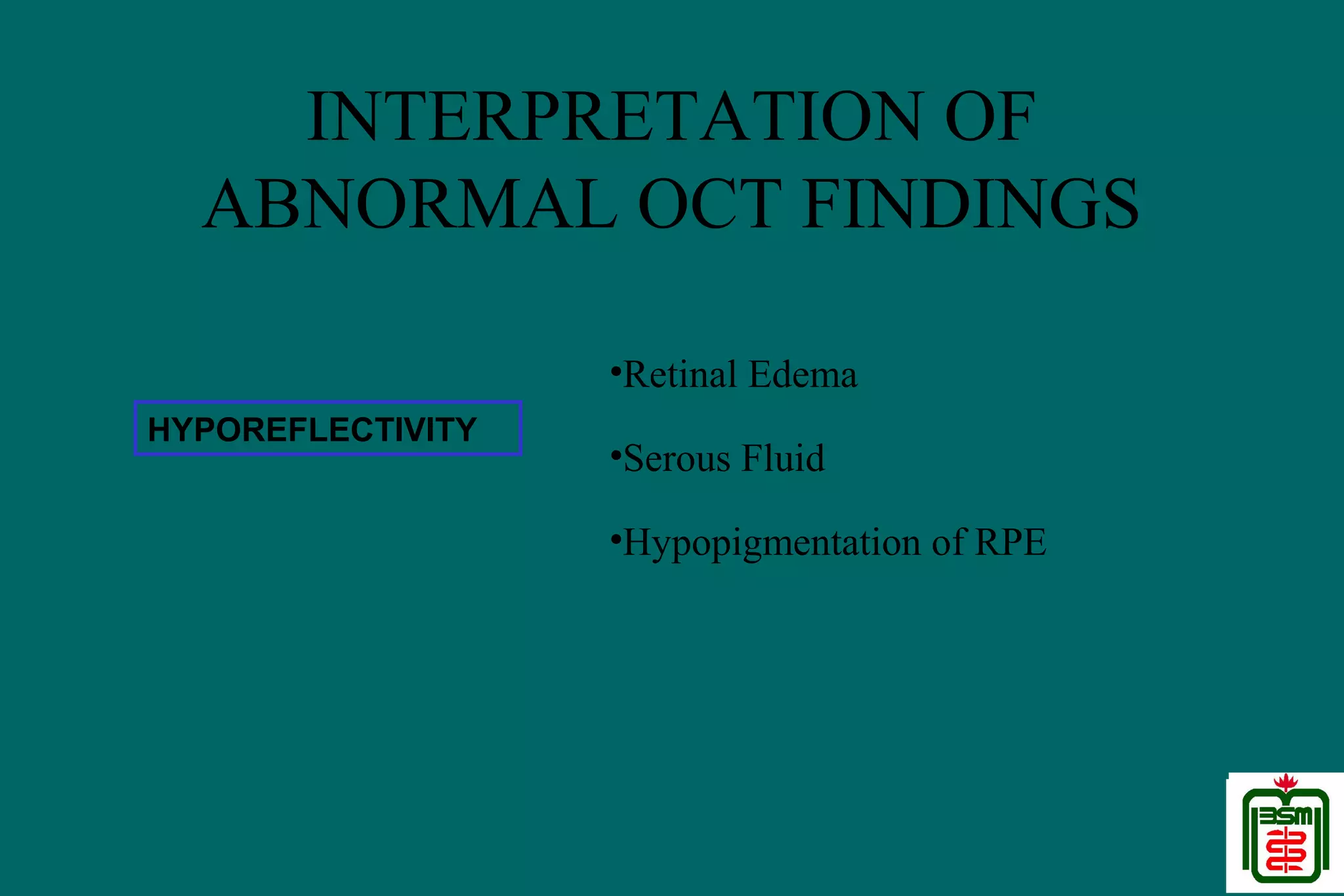 Optical Coherence Tomography (OCT) | PPT