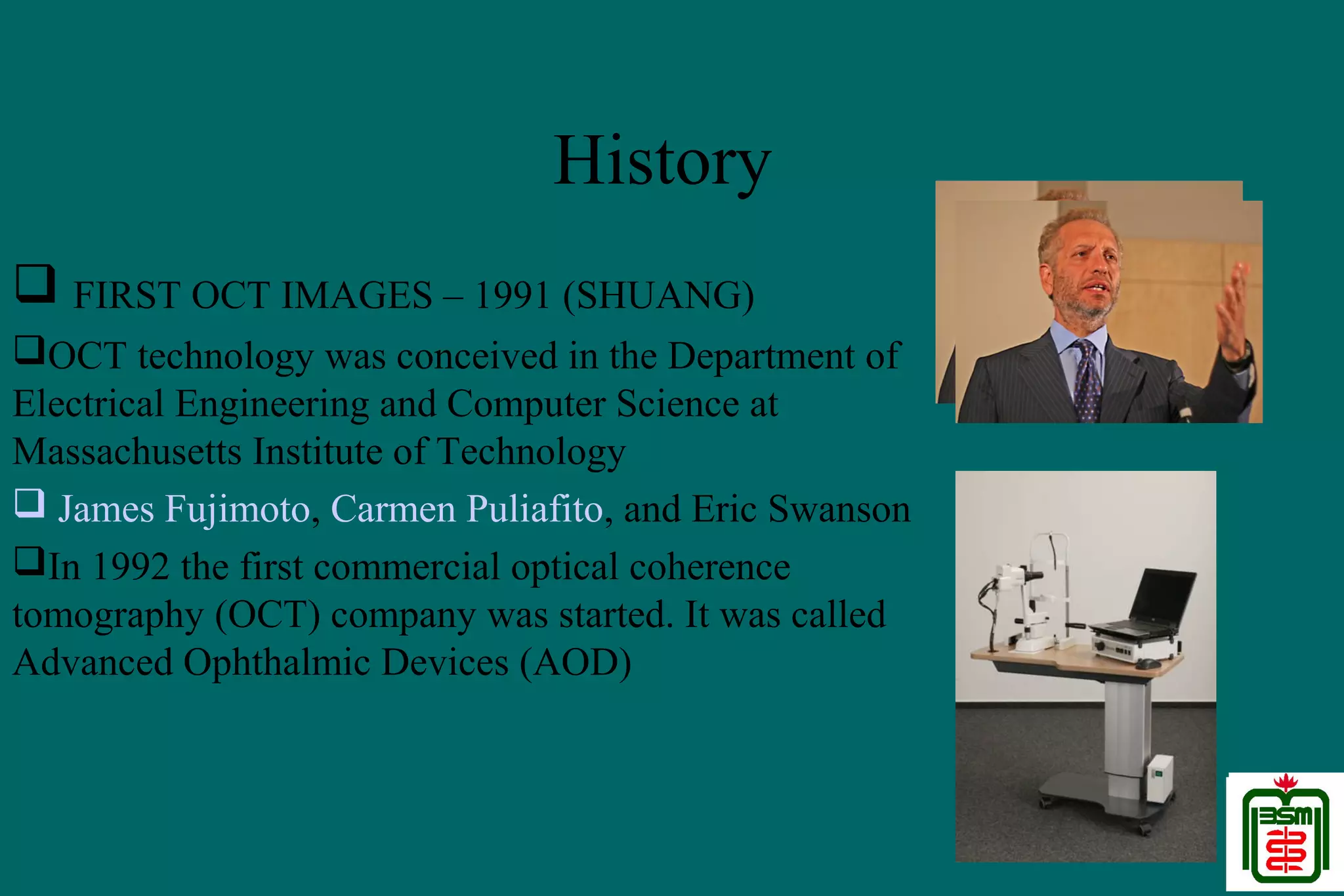 Optical Coherence Tomography (OCT) | PPT