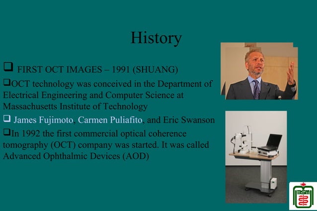 Optical Coherence Tomography (OCT) | PPT