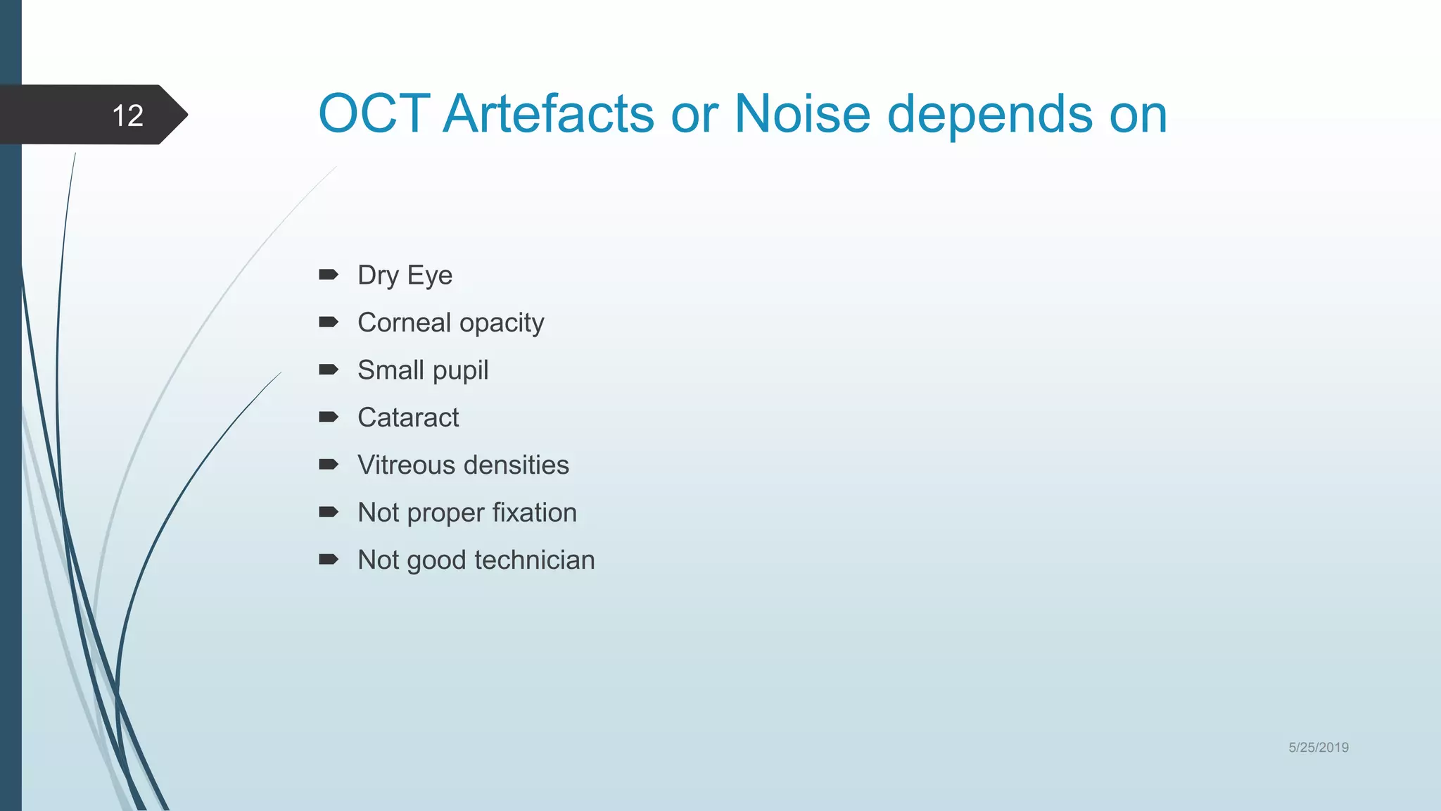 Role of oct in ophthalmology | PPTX