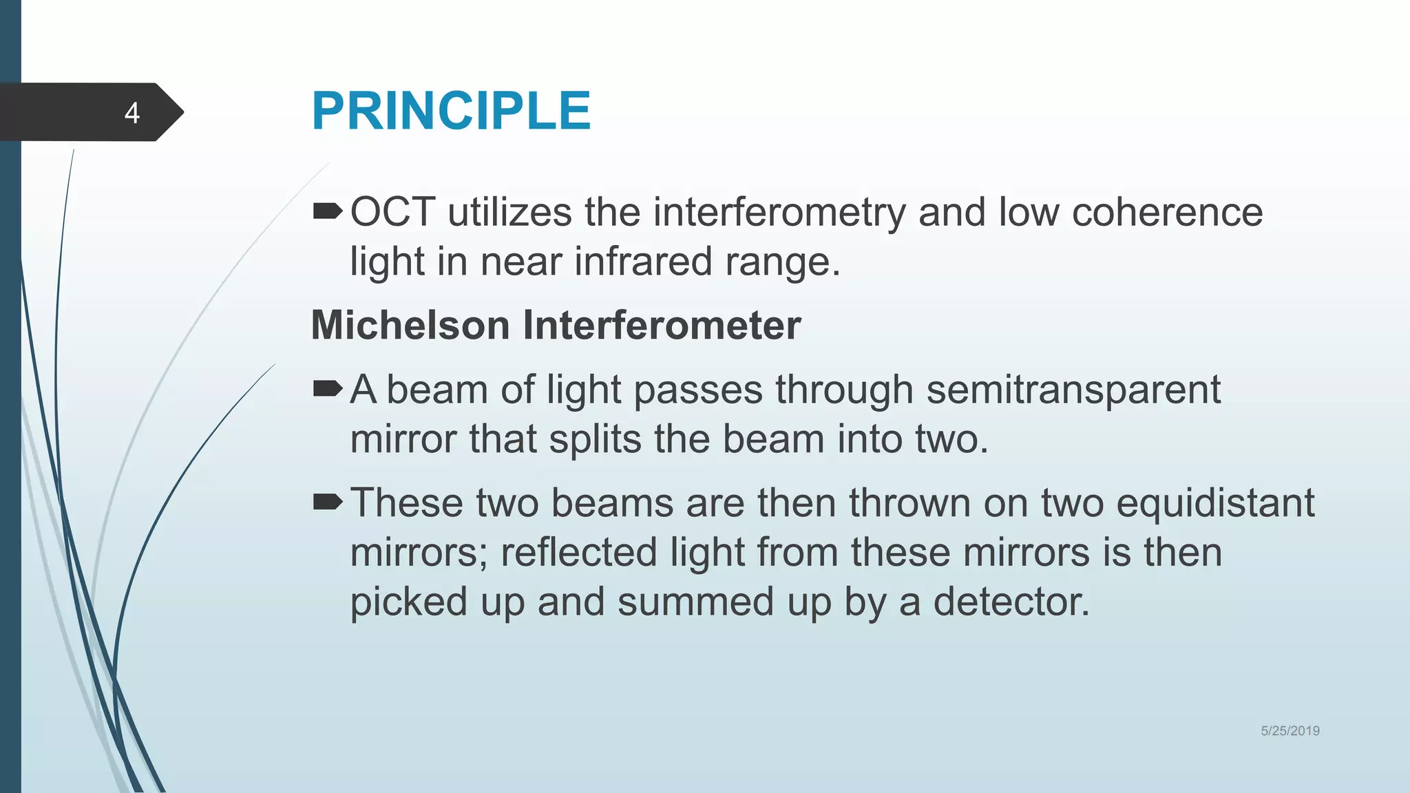 Role of oct in ophthalmology | PPTX