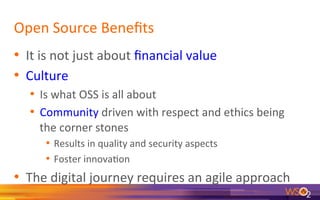 Webinar: Role of Open Source in the Digital Journey | PPT