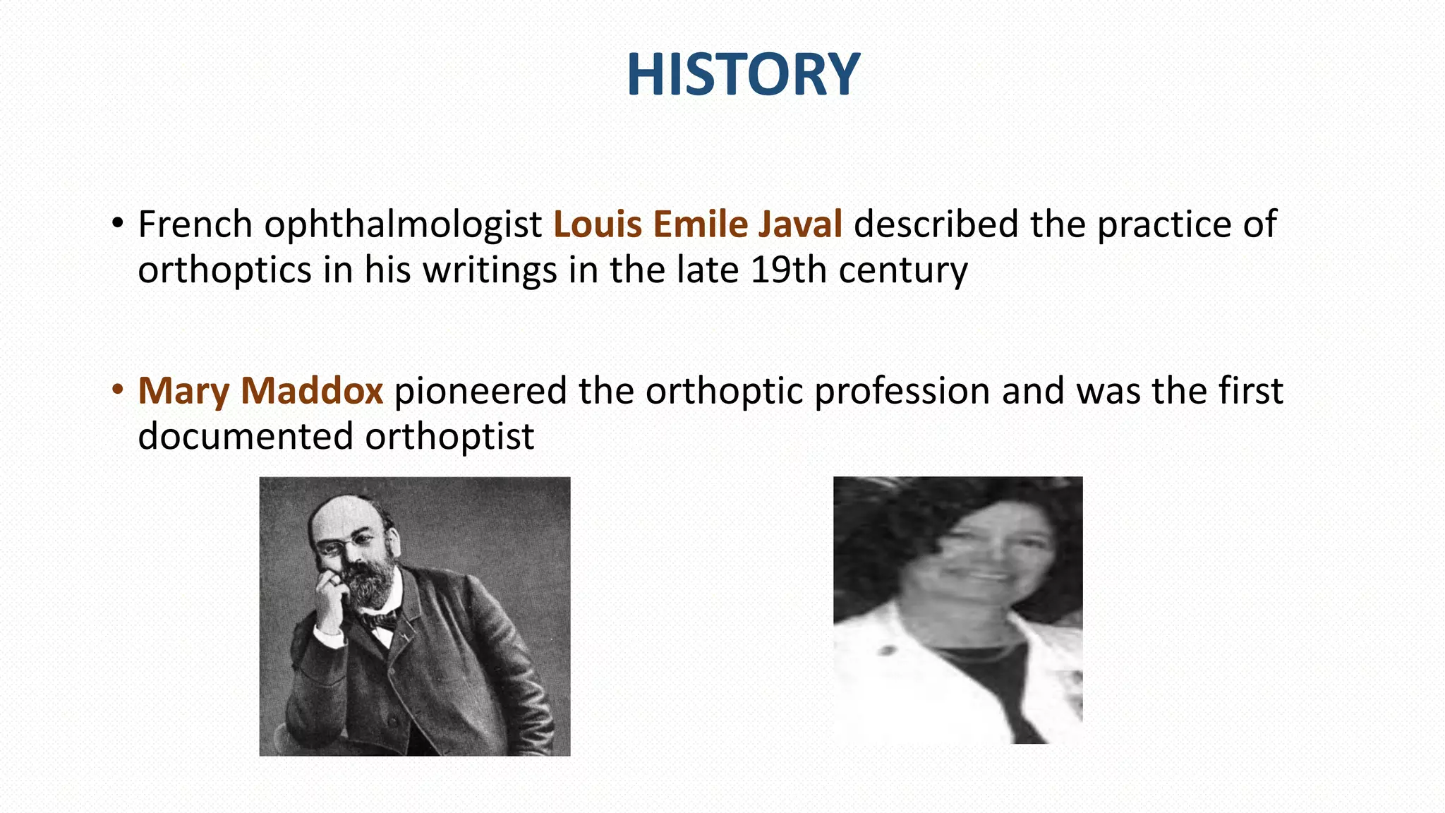 Role of orthoptics | PDF