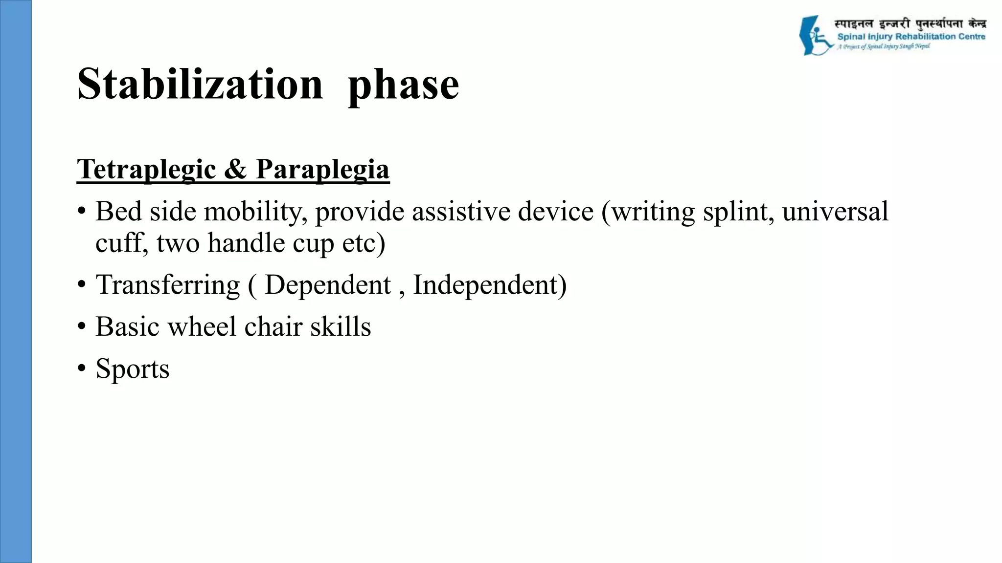 Role of Occupational Therapy (OT) | PPTX