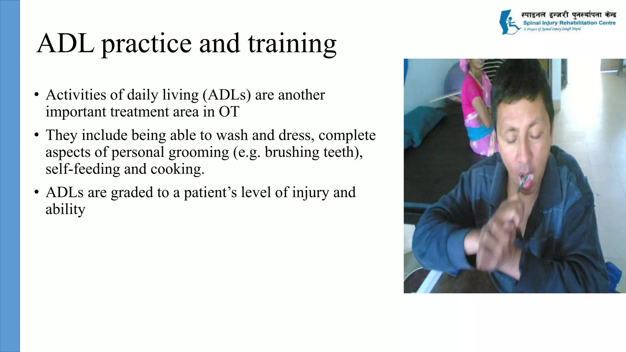 Role of Occupational Therapy (OT) | PPTX