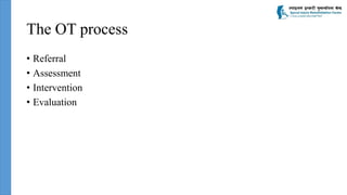 Role of Occupational Therapy (OT) | PPTX
