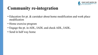 Role of Occupational Therapy (OT) | PPTX