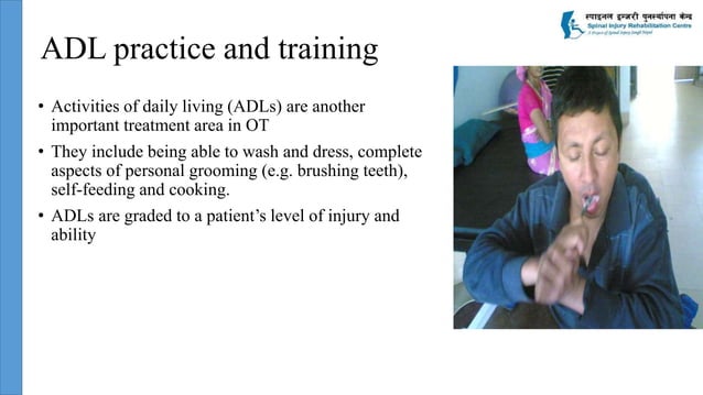 Role of Occupational Therapy (OT) | PPTX | First Aid | Injuries