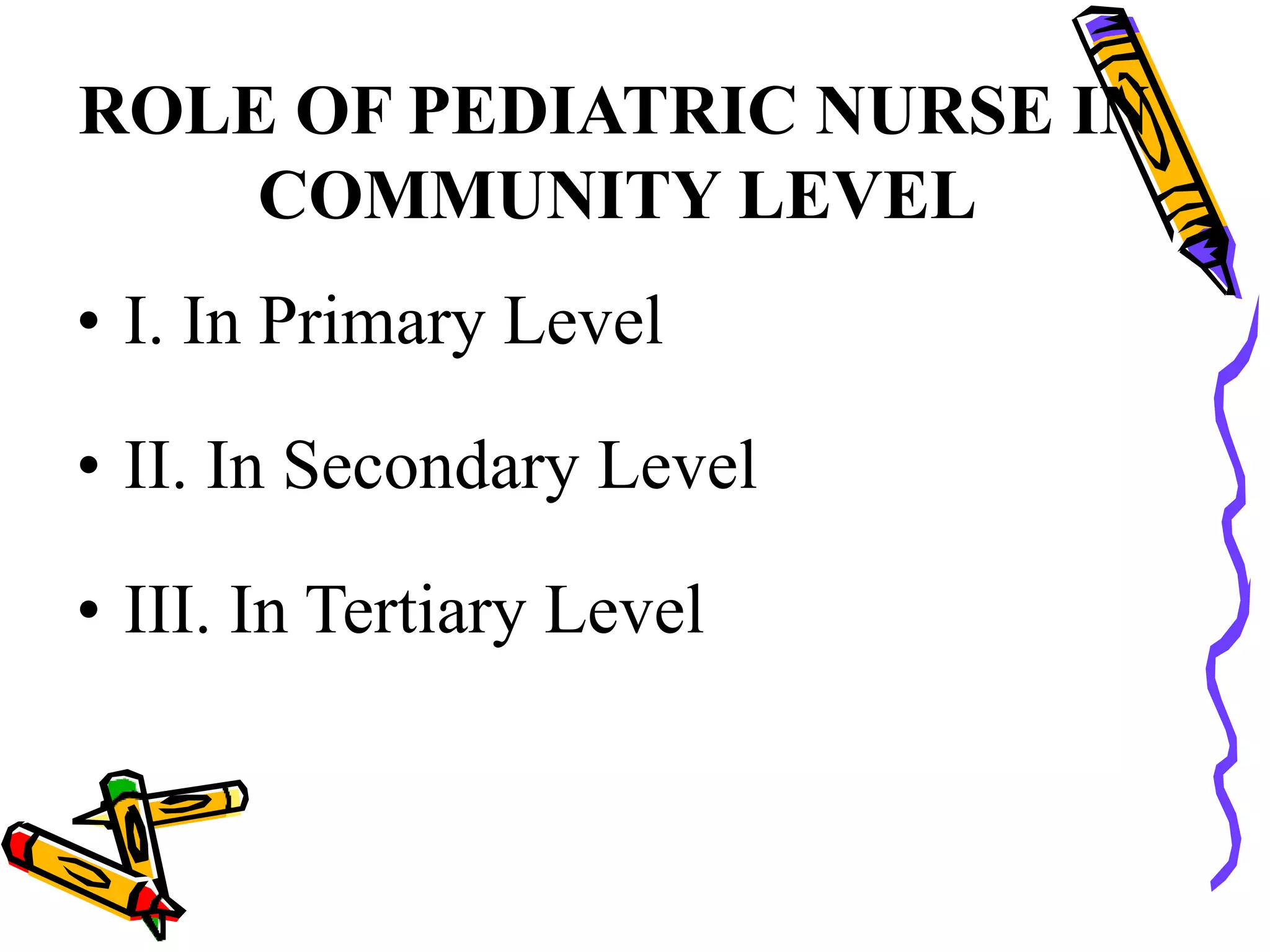 roleofpaediatricnurse.pptx | Free download