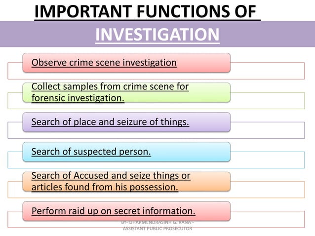 Role of ‘panchnama’ in criminal justice An outline.. | PPTX | Crime ...