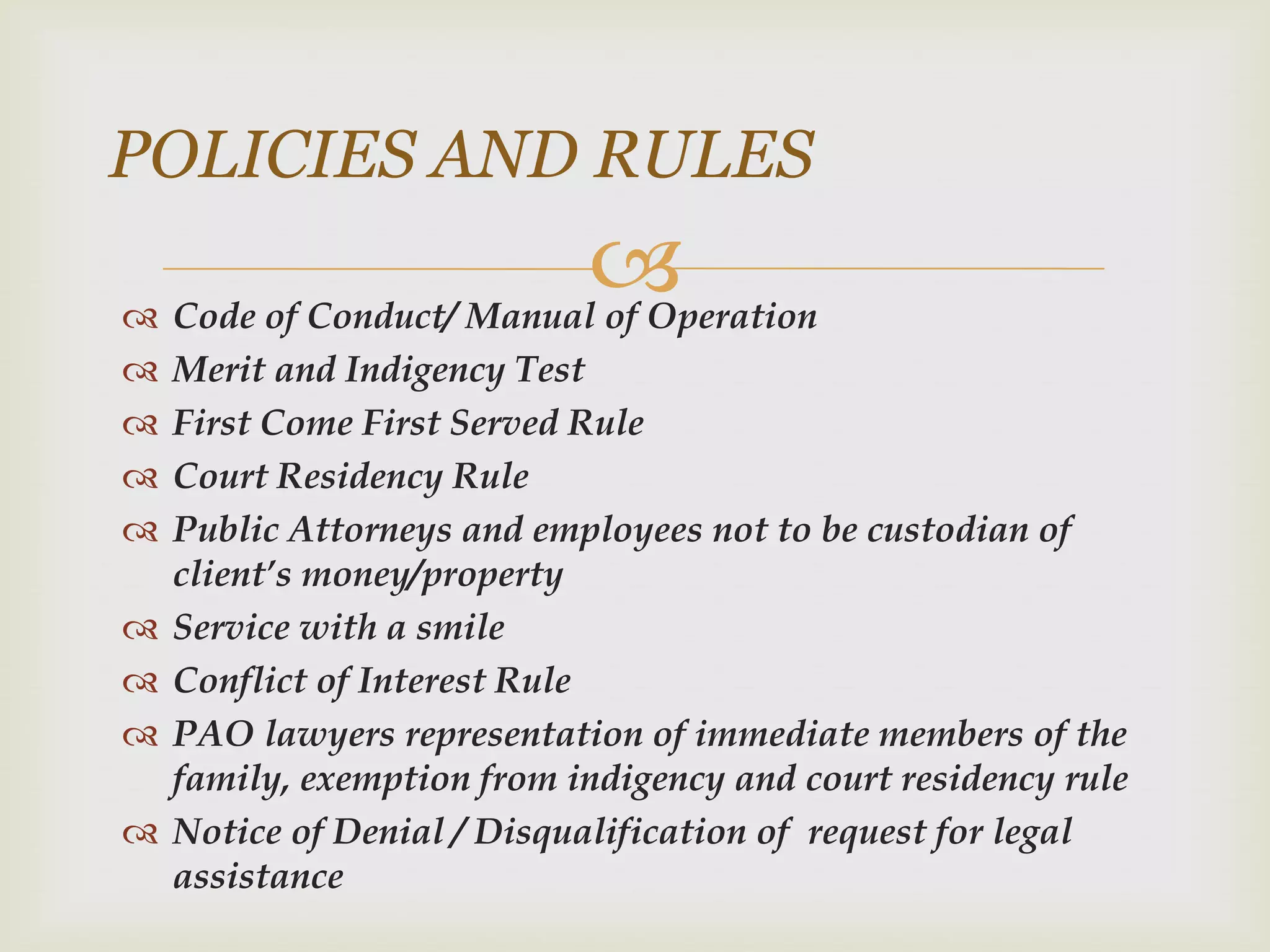 Role of pao in the protection of human rights | PPT