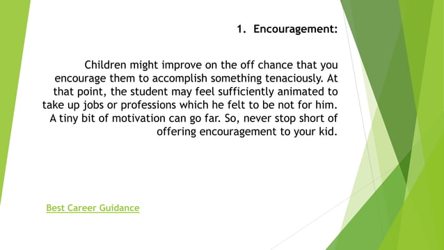 Role of parental influence in making career choices | PPTX | Parenting ...