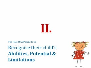 Role of parents in bringing up children with learning disabilities | PPT