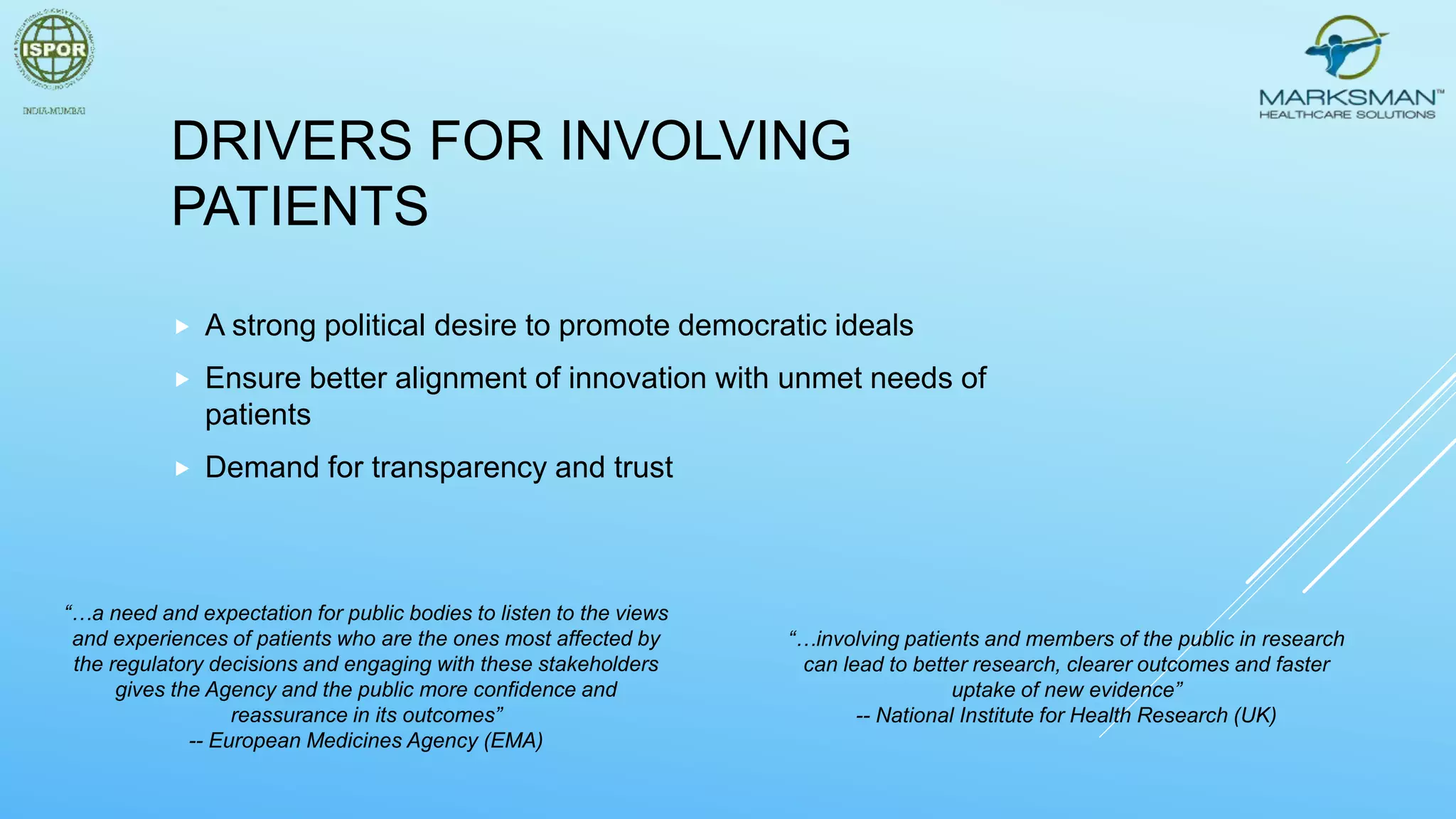 Role of Patient Engagement in Healthcare Decision Making! | PPT