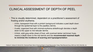 Role of chemical peelings today | PPT
