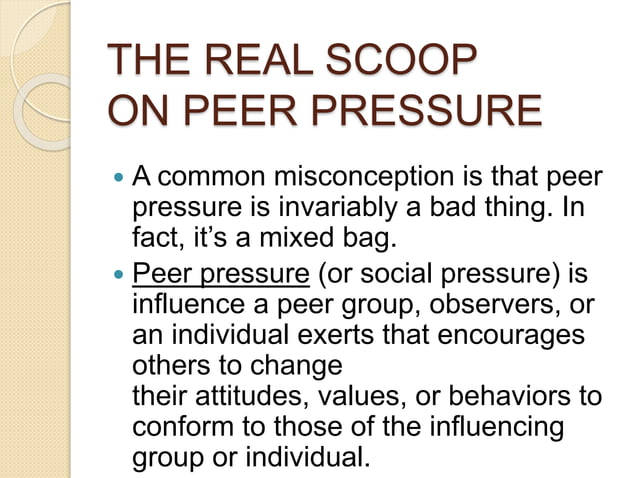 Role of Peers in Children Development | PPTX