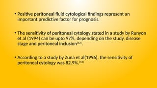ROLE OF PERITONEAL FLUID CYTOLOGY AND BIOLOGICAL (2).pptx
