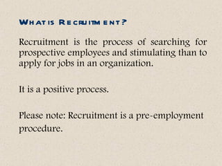 Role of personnel dept | PPS