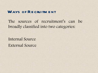 Role of personnel dept | PPS
