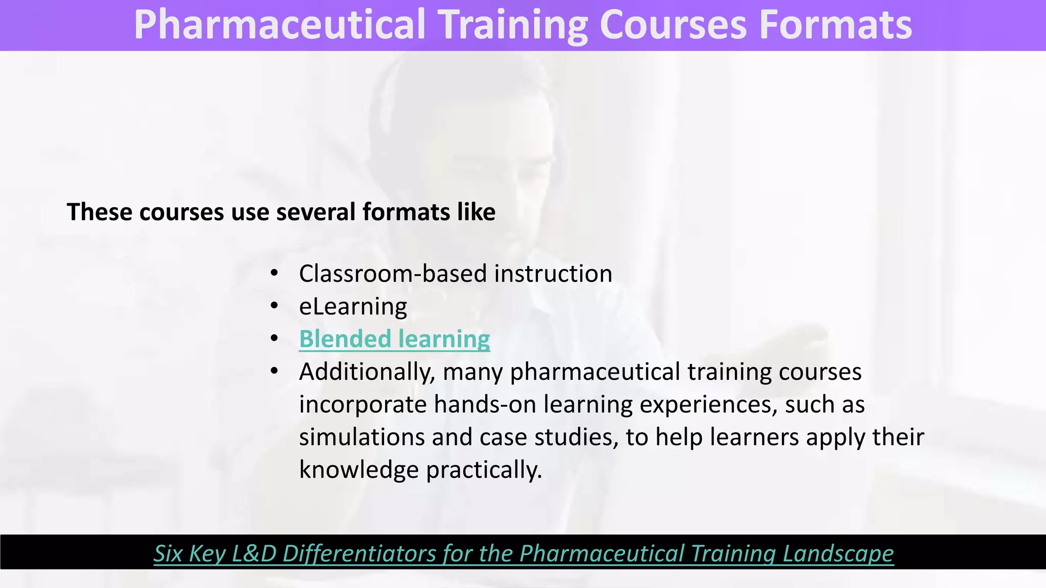 Role of Pharmaceutical Training Courses | PPTX