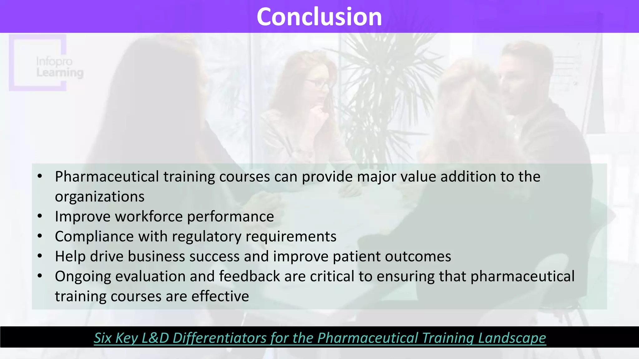 Role of Pharmaceutical Training Courses | PPTX