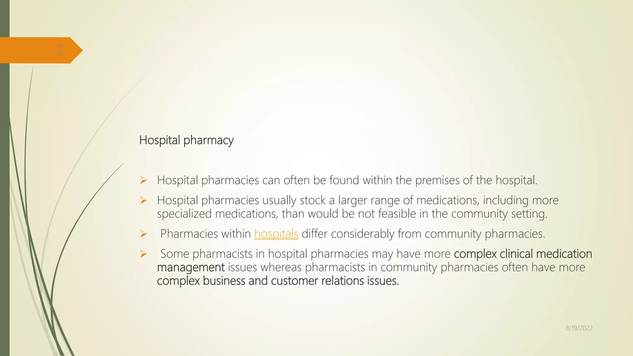 -ROLE OF PHARMACIST IN HOSPITAL PHARMACY.pptx