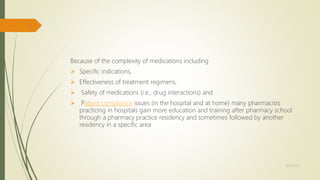 -ROLE OF PHARMACIST IN HOSPITAL PHARMACY.pptx