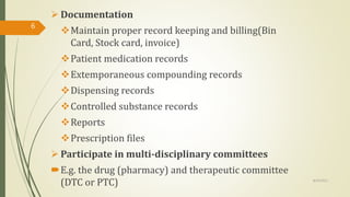 -ROLE OF PHARMACIST IN HOSPITAL PHARMACY.pptx