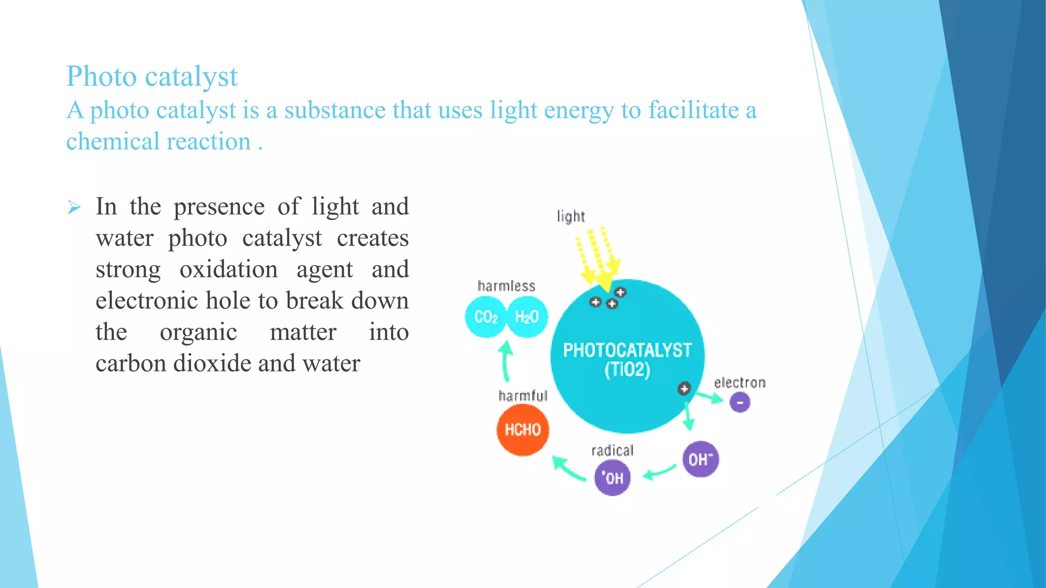 Role of photocatalysis in renewable energy. | PPTX