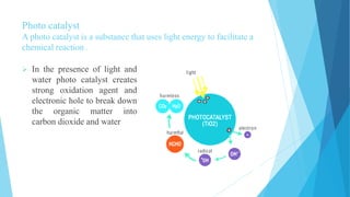 Role of photocatalysis in renewable energy. | PPTX