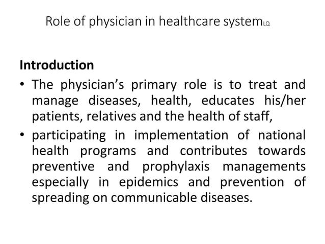 role of physician AT MEDICAL COLLEGE AND SOCIETY.pptx
