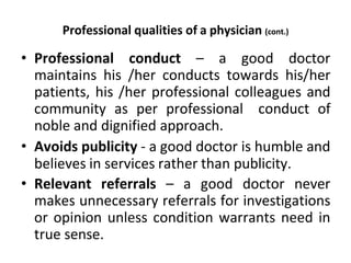 role of physician AT MEDICAL COLLEGE AND SOCIETY.pptx