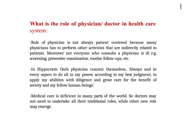 Role of physician in community MBBS .pptx