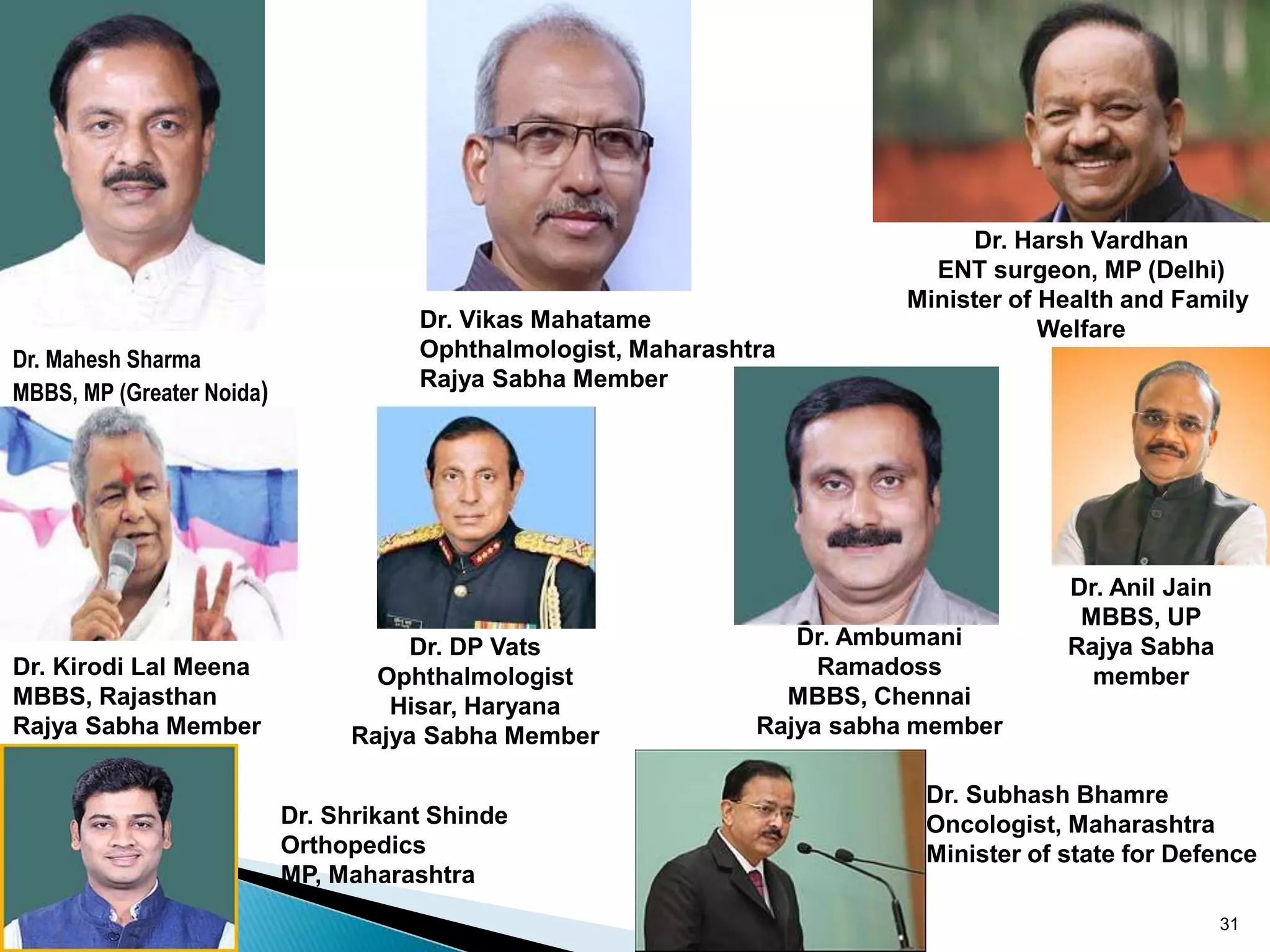 Role of physician in society | PPTX